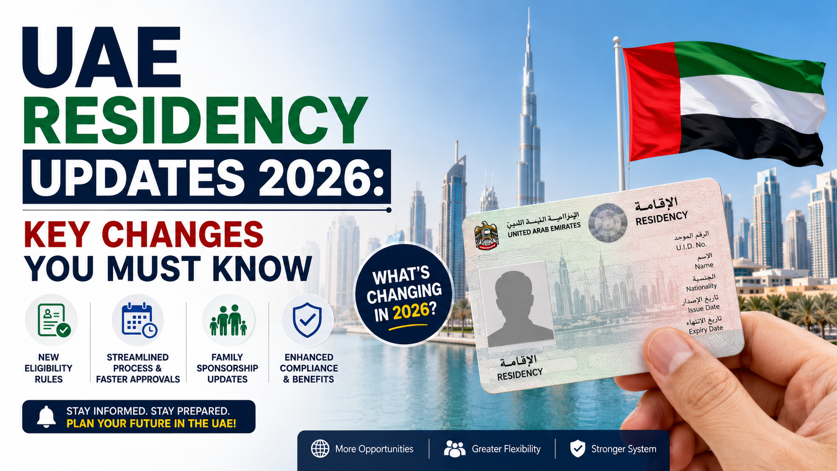 UAE Residency Updates 2026: Key Changes You Must Know